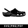 Crocs SVG, PNG, PDF, Cricut, Silhouette, Cricut svg, Silhouette svg ...