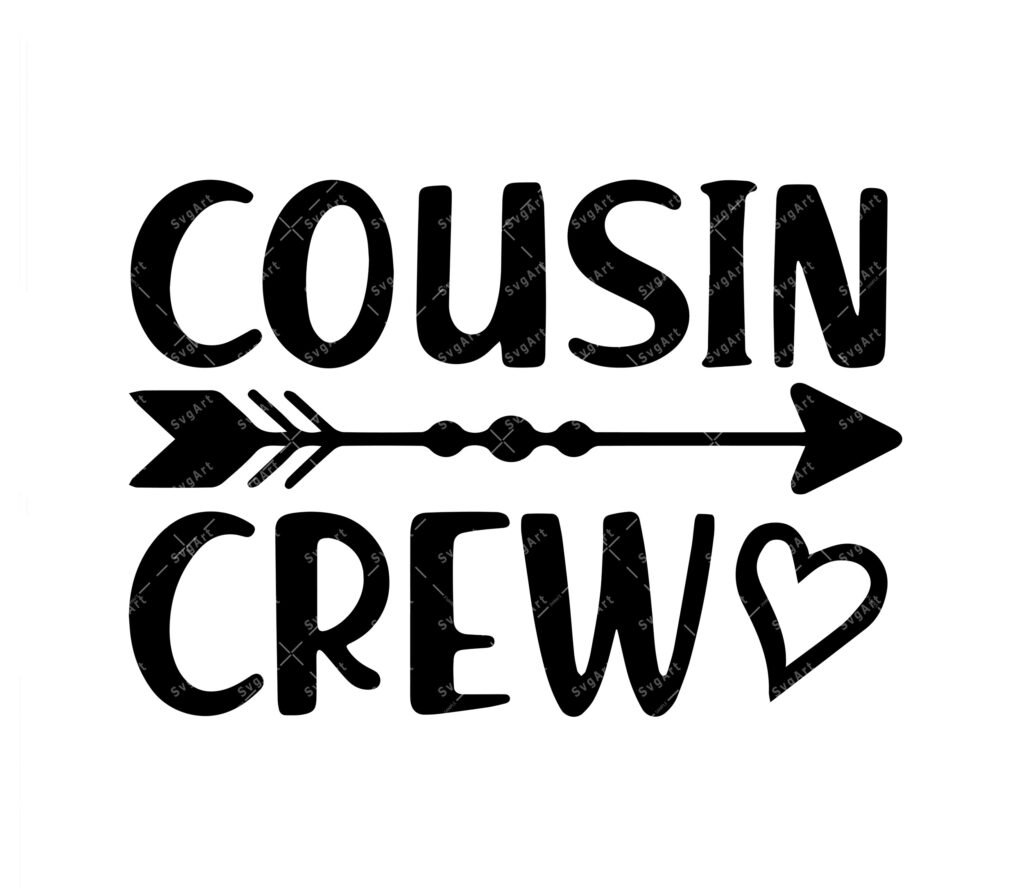 Cousin Crew SVG, PNG, PDF, Cousin Crew Cut File, Family svg, Cousin ...