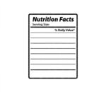 Nutrition facts SVG, PNG, PDF, Nutritional Fact Tamplate, Nutrition svg ...