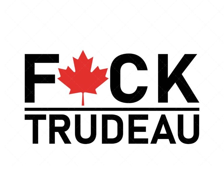 F*ck Trudeau SVG, PNG, PDF, Canada SVG