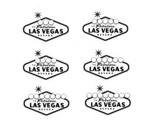 Las Vegas Sign SVG, PNG, PDF, Las Vegas Welcome Sign SVG