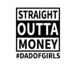 Straight Outta Money SVG, PDF, Straight Outta SVG