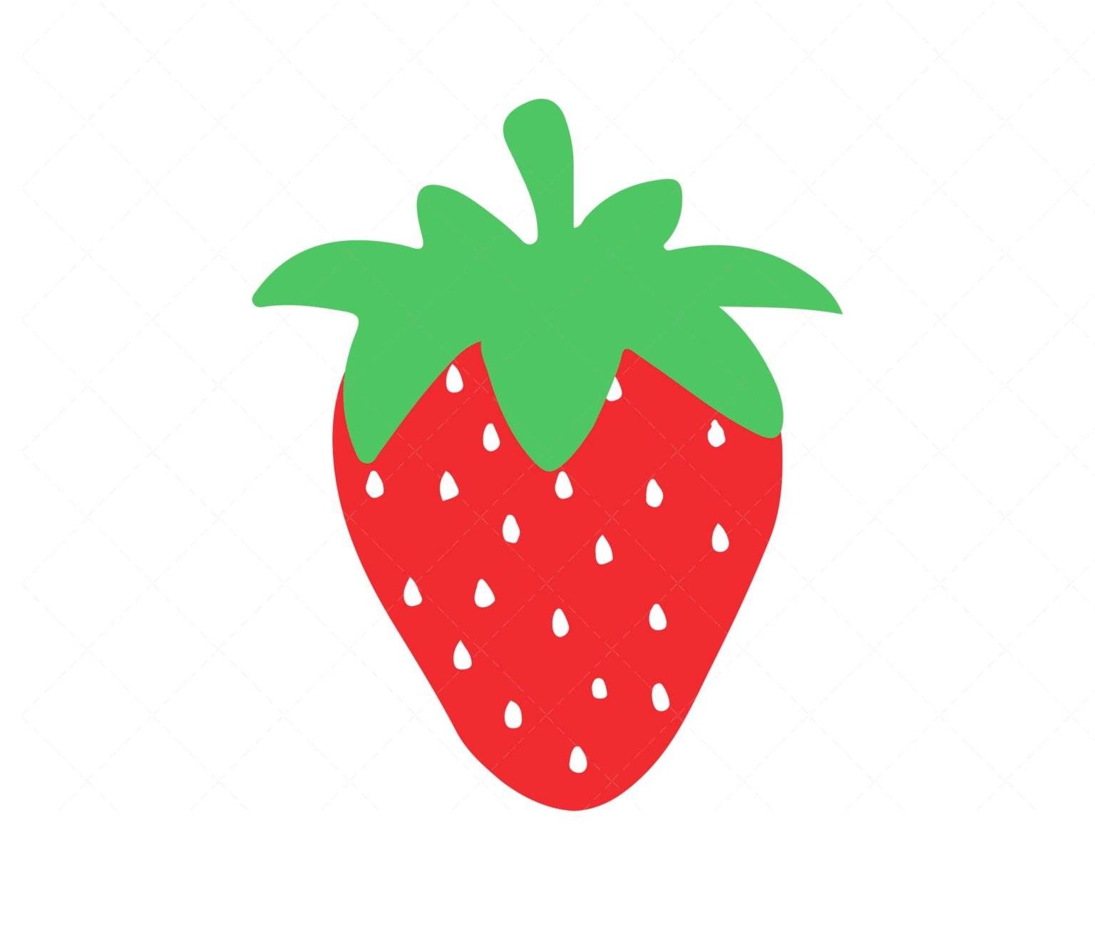 Strawberry SVG, PDF, Fruit SVG