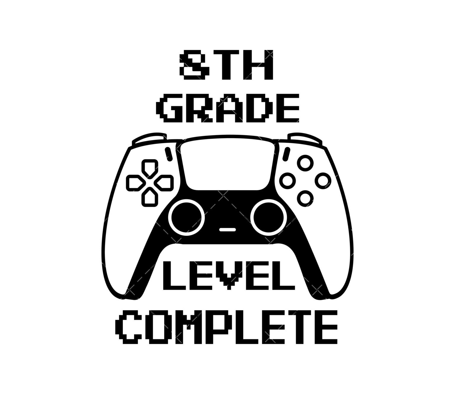 8th Grade Level Complete SVG, PNG, PDF, Back to school SVG
