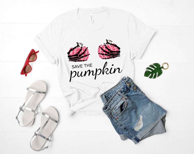 Save the pumpkins SVG, PNG, PDF, Skeleton Hands Pumpkin SVG