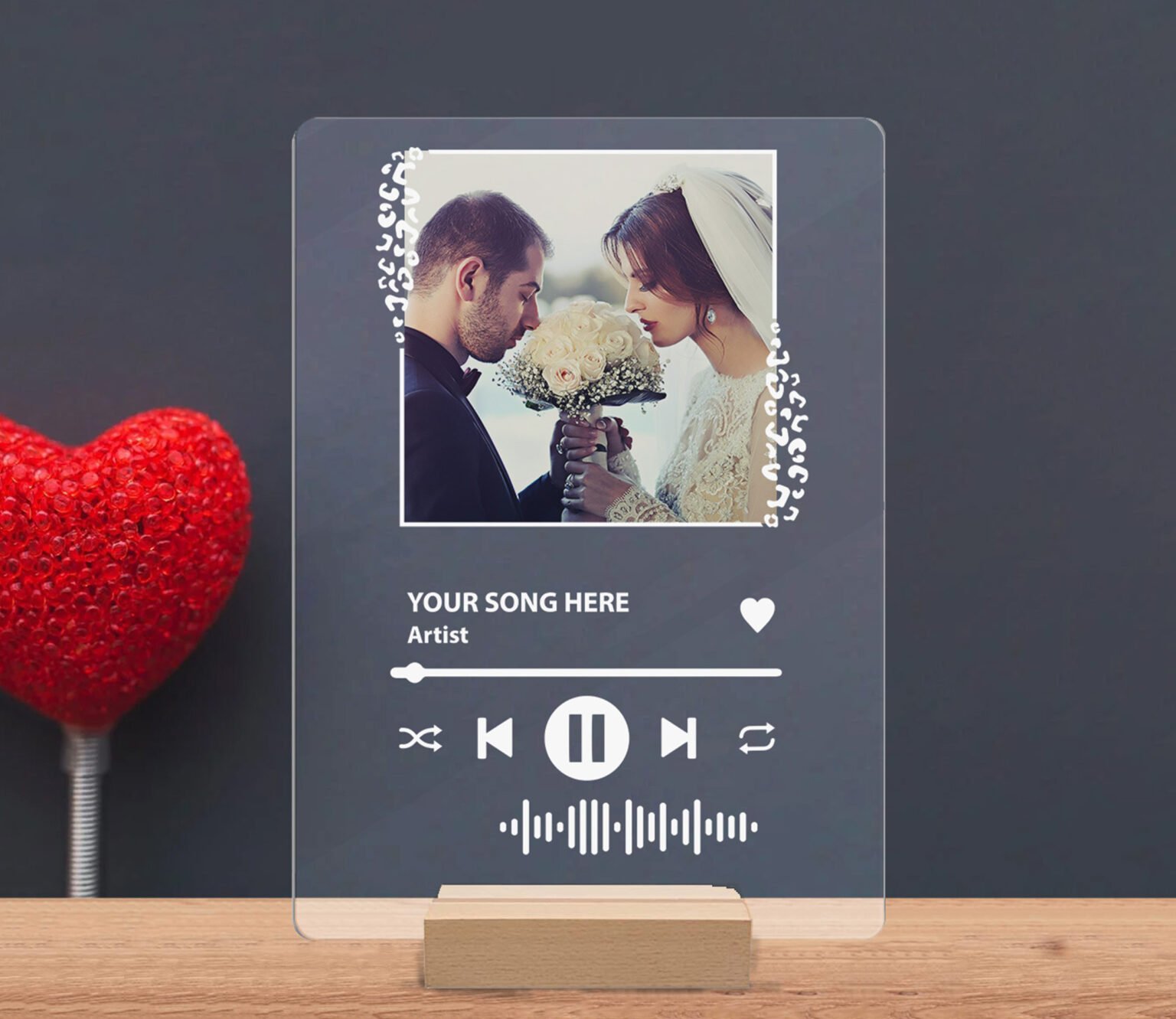 Music Player SVG, PNG, PDF, Acrylic Song Art, Glass Music Player SVG