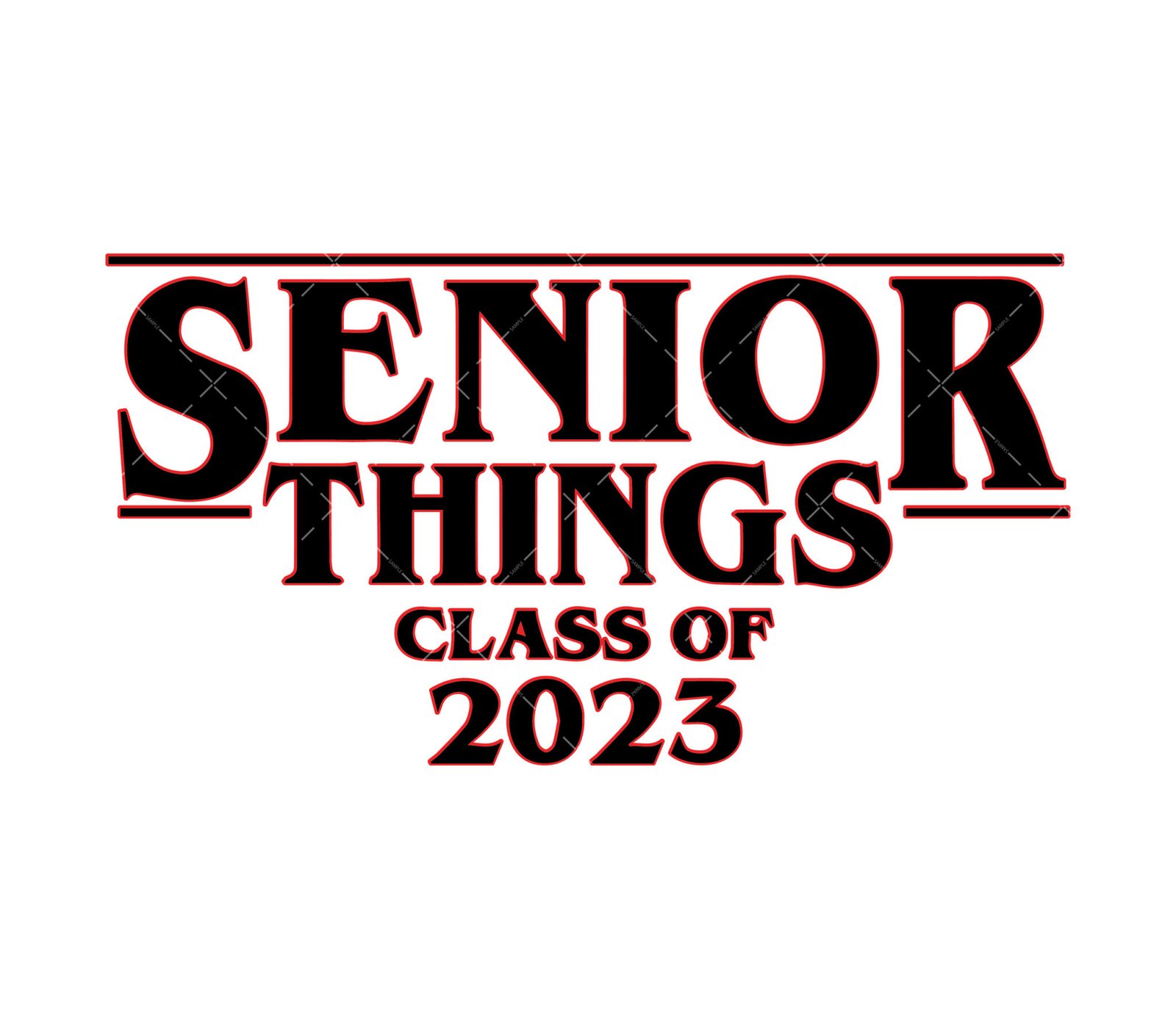 Senior Things SVG, PNG, PDF, Class of 2023 SVG, Senior SVG