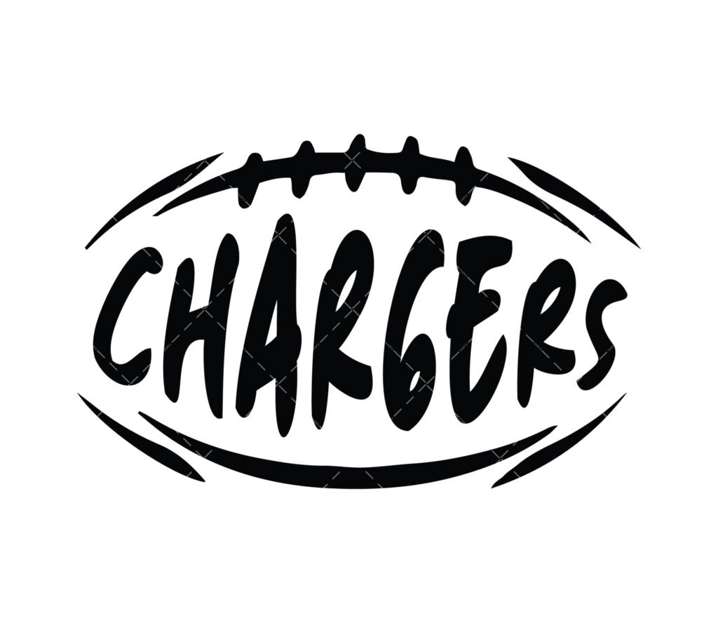 Chargers SVG, PNG, PDF, Football SVG, Mascot SVG