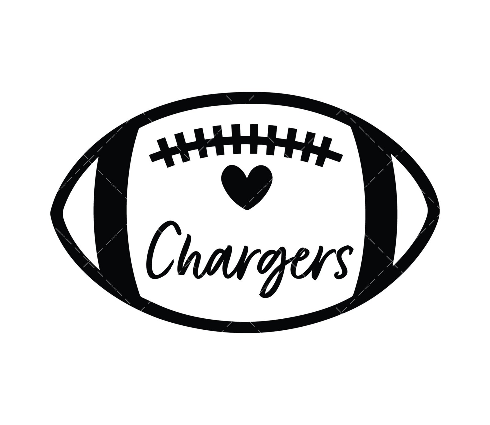 Chargers SVG, PNG, PDF, Football SVG, Mascot SVG