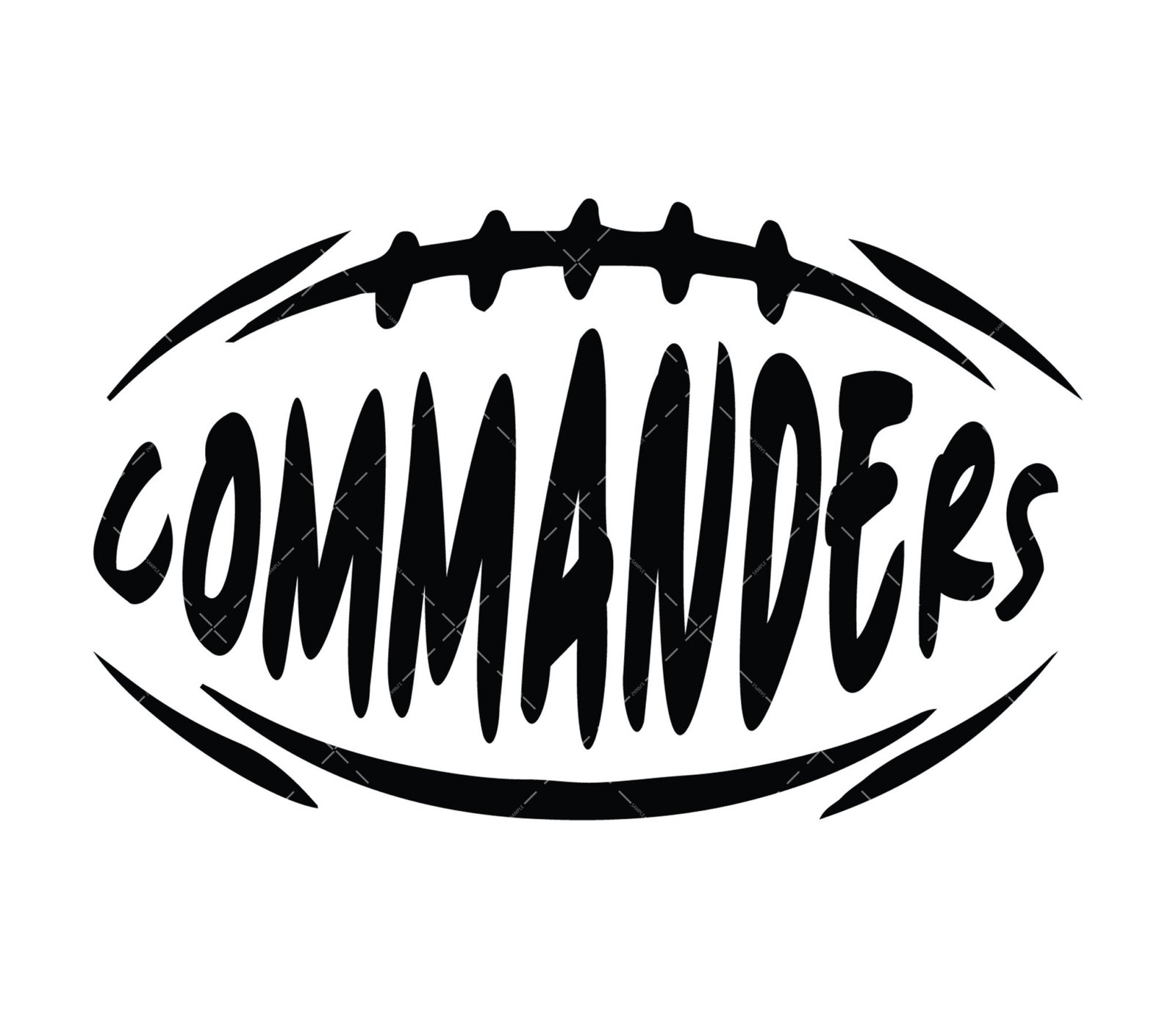 Commanders SVG, PNG, PDF, Football SVG, Mascot SVG