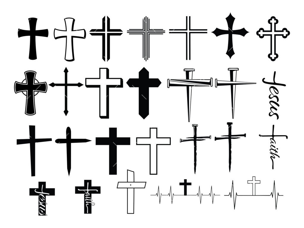 Cross SVG Bundle, PNG, PDF, Christian Cross Svg, Jesus cross svg ...