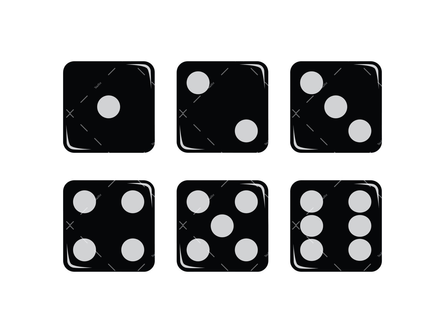 Dice SVG, PNG, PDF, Dice bundle, Dice Clipart, dice png, dice silhouette